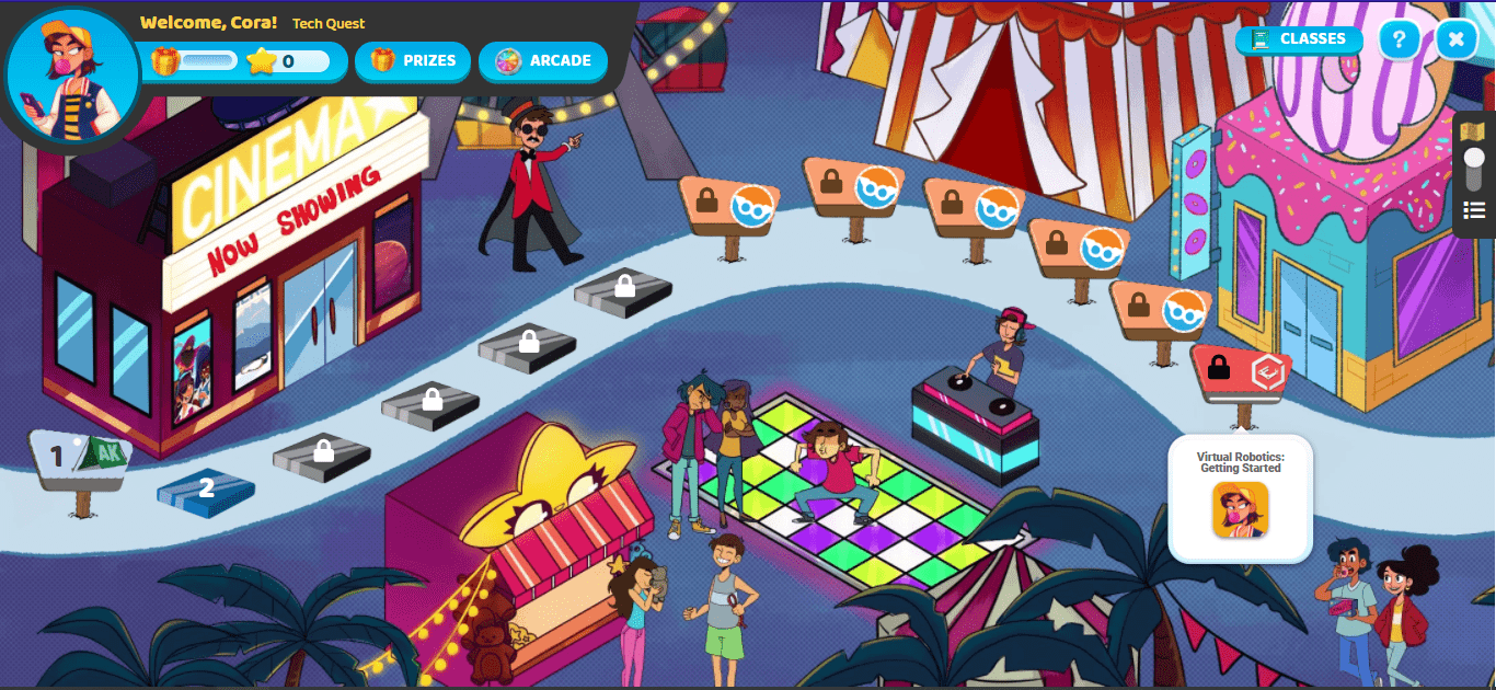 Tech Quest for High School - Online Training Center