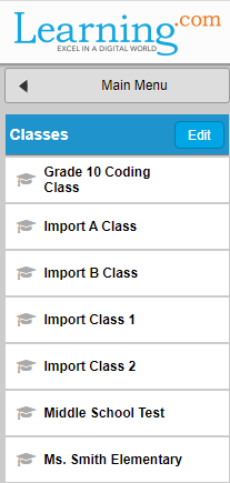 Learning.com Updates - Online Training Center