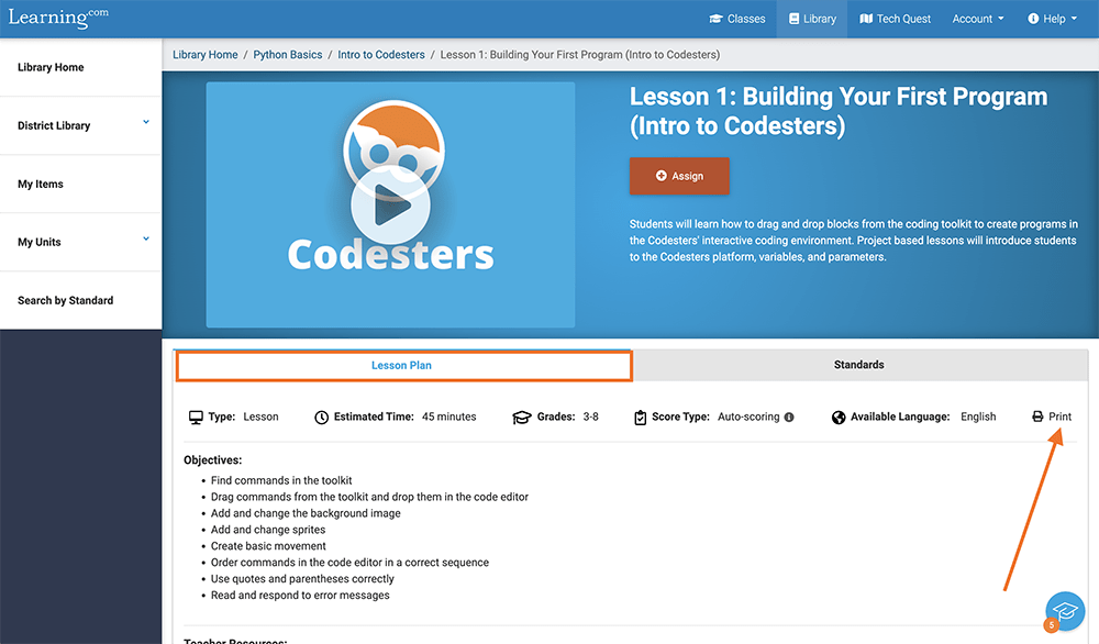 Learning.com Updates - Online Training Center